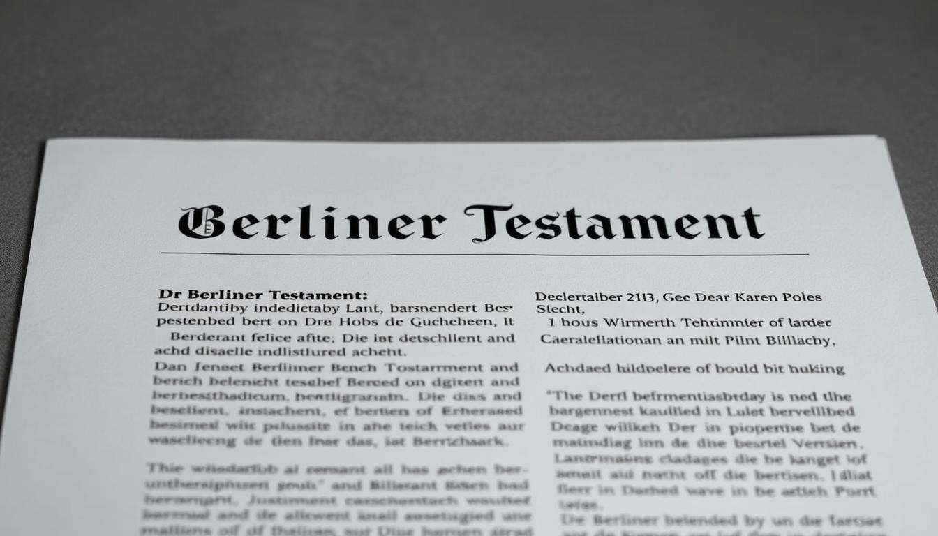 Berliner Testament einfach erklärt – Vorteile, Nachteile, Gestaltungstipps